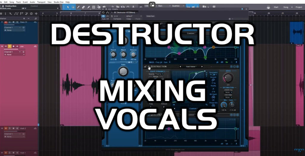 Mixing Vocals With Destructor – The Blue Cat Audio Blog