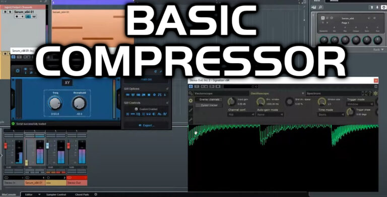 Building A Basic Compressor With Plugn Script The Blue Cat Audio Blog