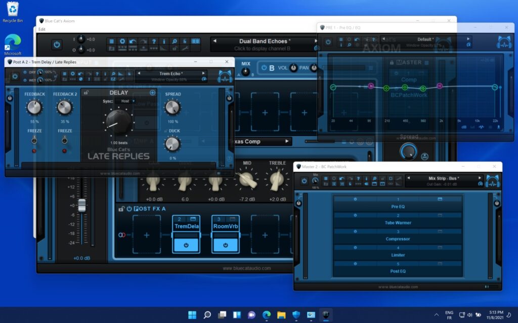 MacOS 12 Monterey and Windows 11 Support – The Blue Cat Audio Blog