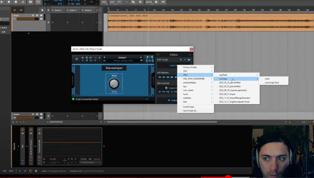 Plug N Script Native C Plug In Tutorial The Blue Cat Audio Blog