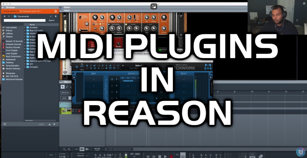 Using MIDI Plug-ins In Reason (Scaler, Instachord, Captain…) – The Blue Cat Audio Blog