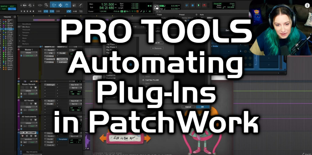 PatchWork in Pro Tools: Plug-Ins Parameters Automation – The Blue Cat Audio Blog