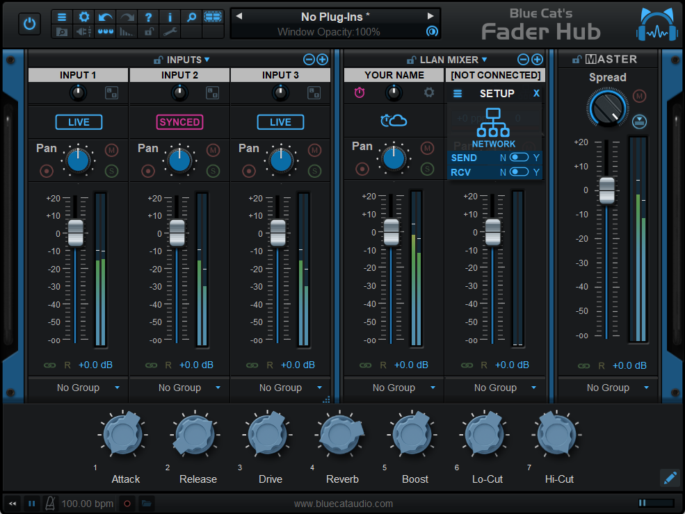 Blue Cat's Fader Hub - Minimize Fader Hub's size and keep control over ... Blue Cat's Fader Hub - Minimize Fader Hub's size and keep control over ...