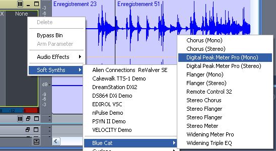 Tutorial - Blue Cat's Digital Peak Meter Pro & Automation In Sonar ...